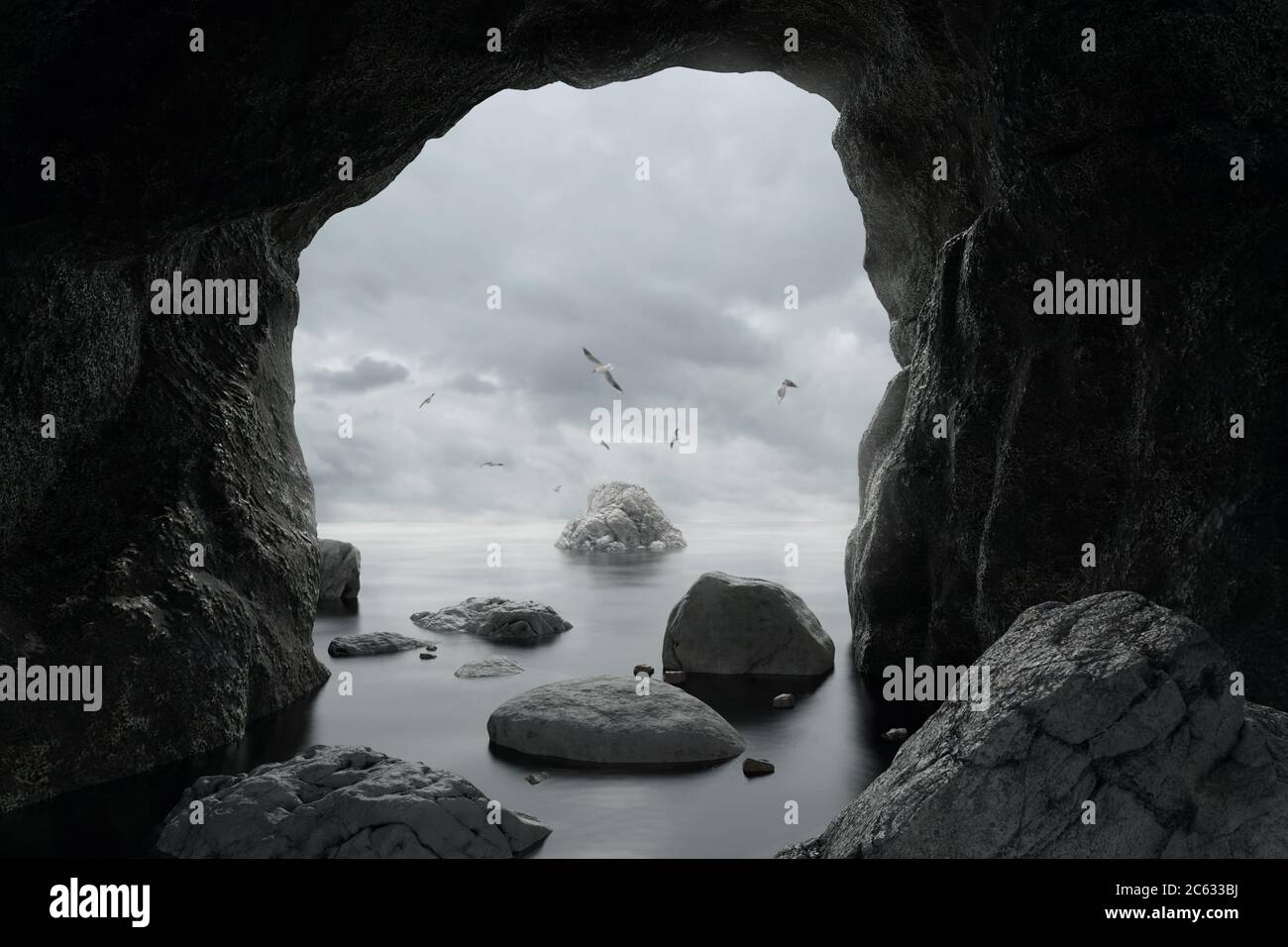 Flying cave hi-res stock photography and images - Alamy