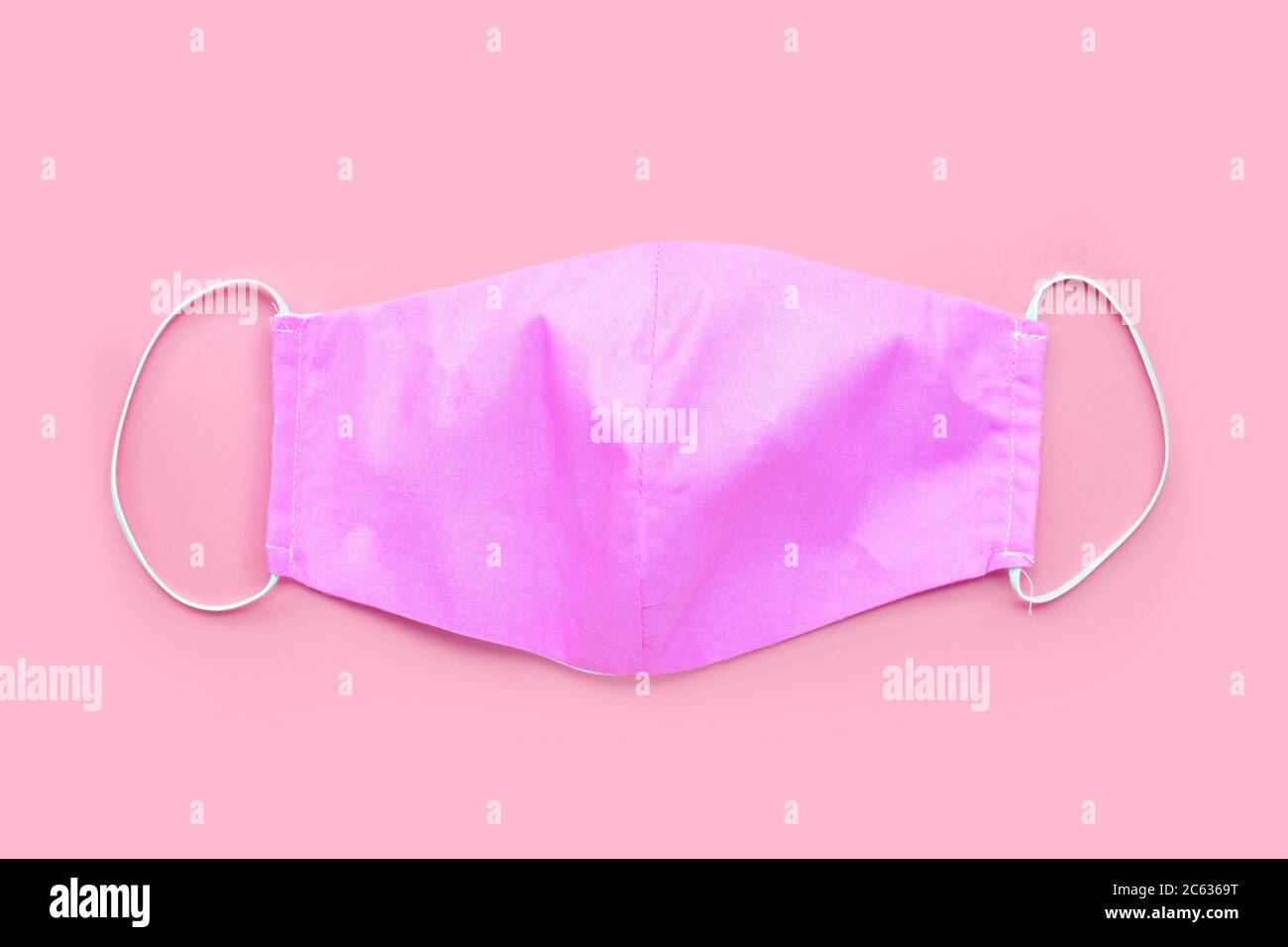Pink cloth mask hi-res stock photography and images - Alamy