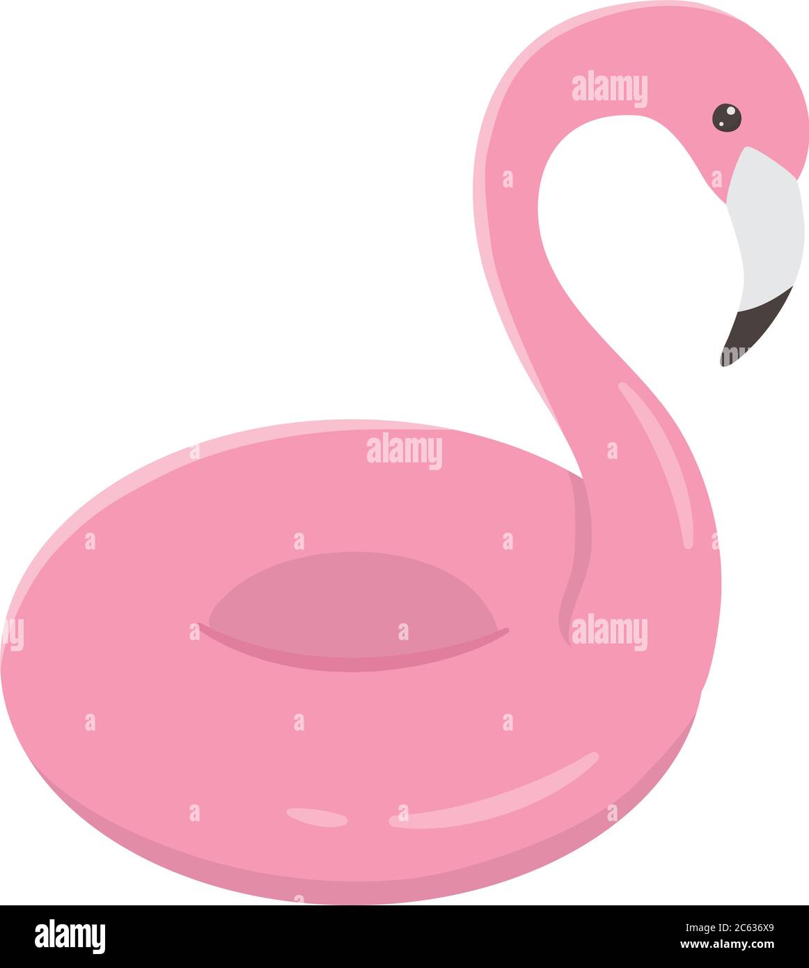 flamingo float isolated design icon vector illustration Stock Vector ...