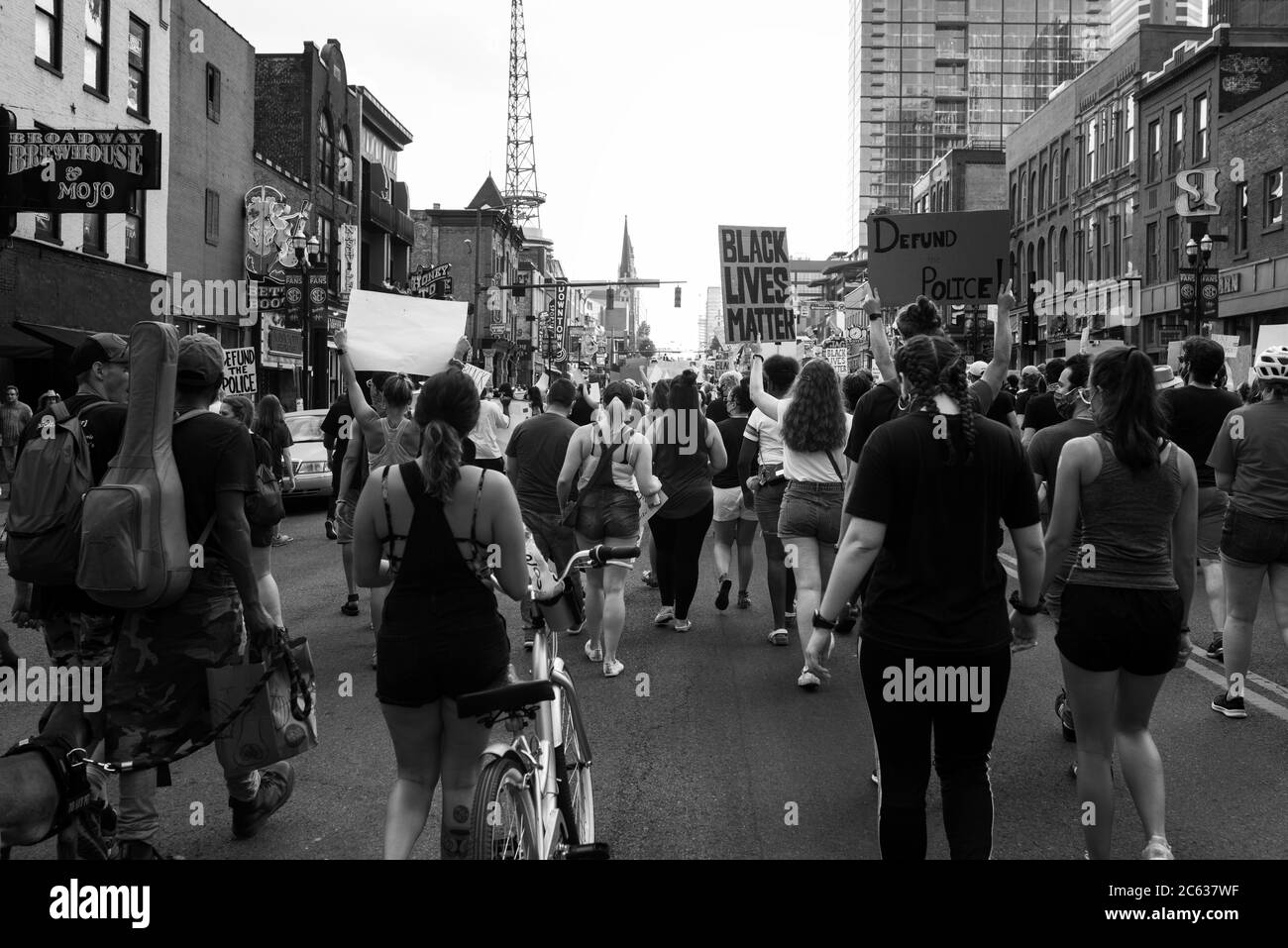 Black lives matter white house Black and White Stock Photos & Images ...