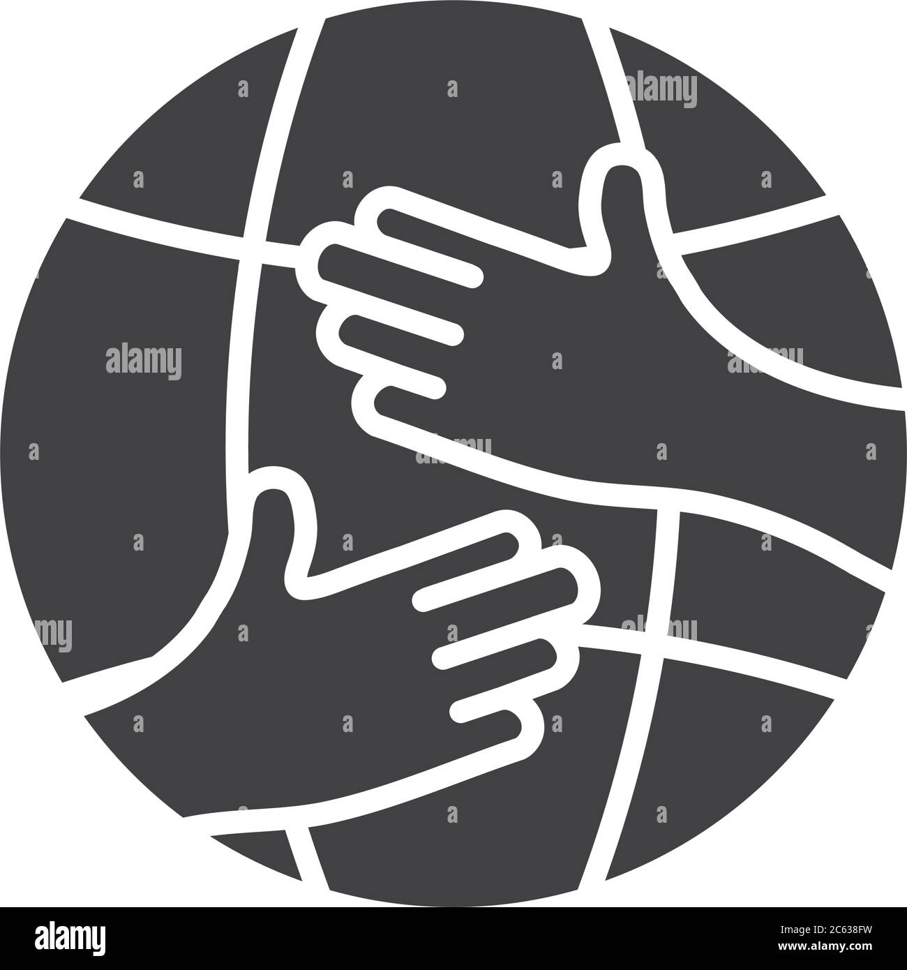 Hugging globe Stock Vector Images - Alamy