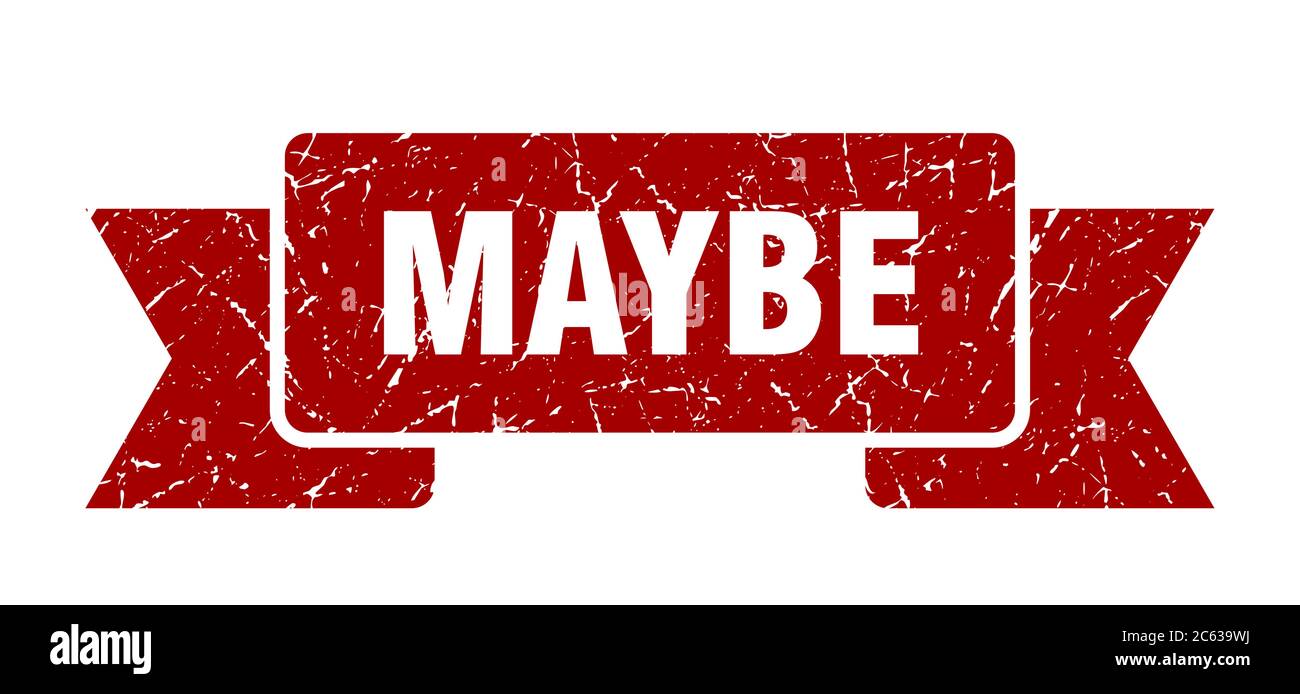 maybe ribbon. maybe grunge band sign. maybe banner Stock Vector Image ...