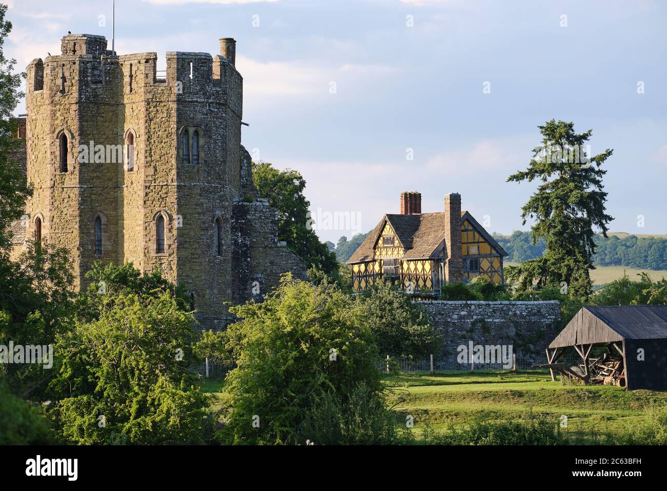 Stokesay Castle High Resolution Stock Photography and Images - Alamy