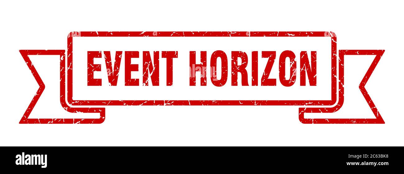 event horizon ribbon. event horizon grunge band sign. event horizon ...