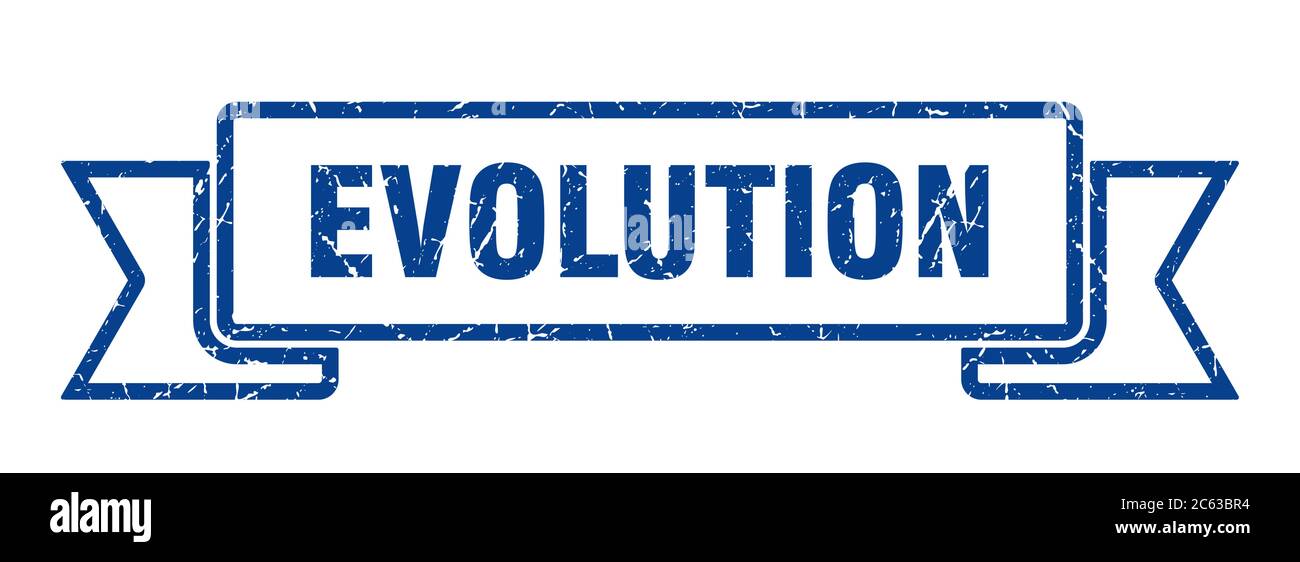 evolution ribbon. evolution grunge band sign. evolution banner Stock Vector Image & Art - Alamy