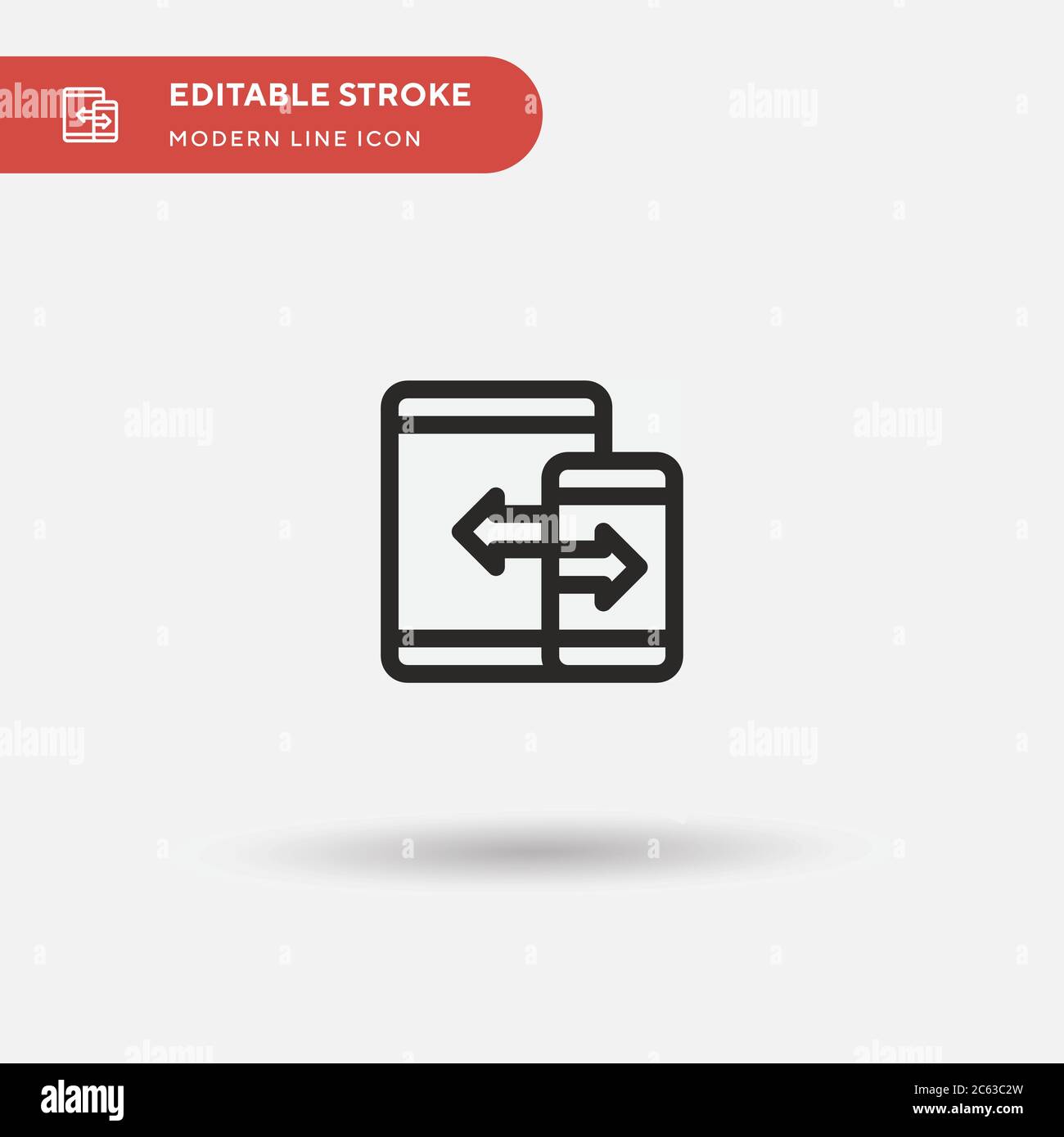 Responsive Simple vector icon. Illustration symbol design template for ...