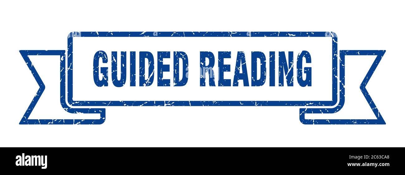guided reading ribbon. guided reading grunge band sign. guided reading ...