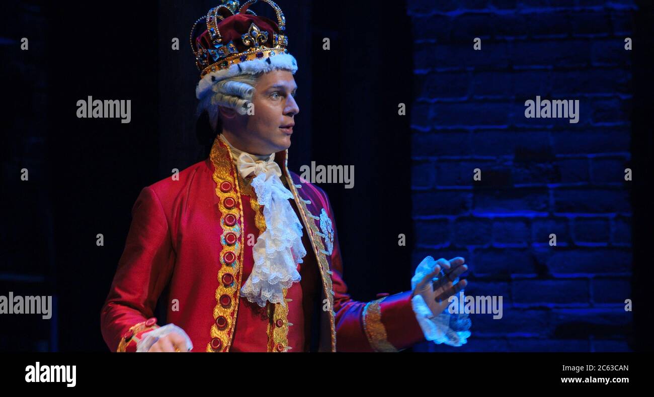 HAMILTON, Jonathan Groff as King George III, 2020. © Disney+ / Courtesy ...