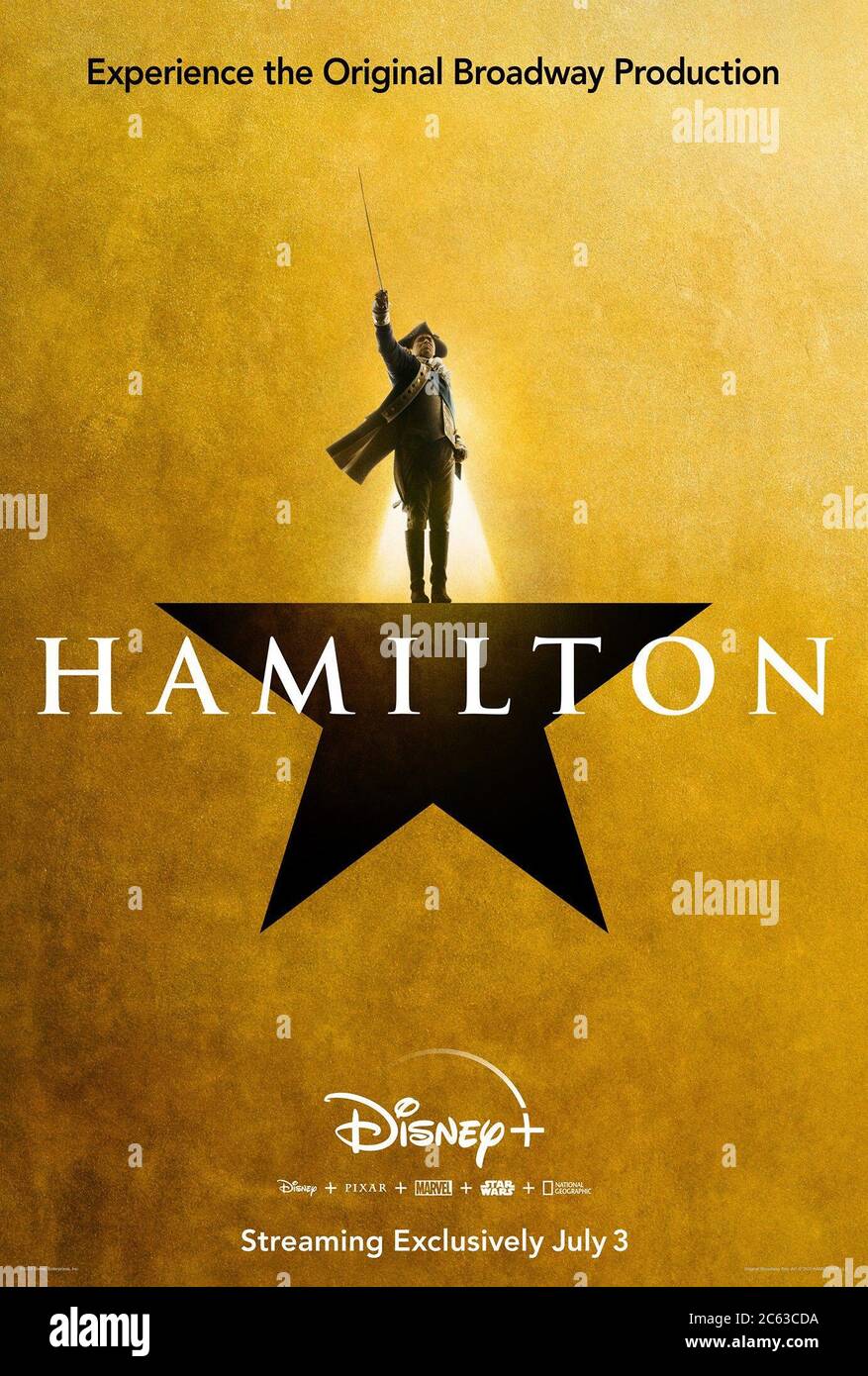 HAMILTON, character poster, Chris Jackson as George Washington, 2020 ...