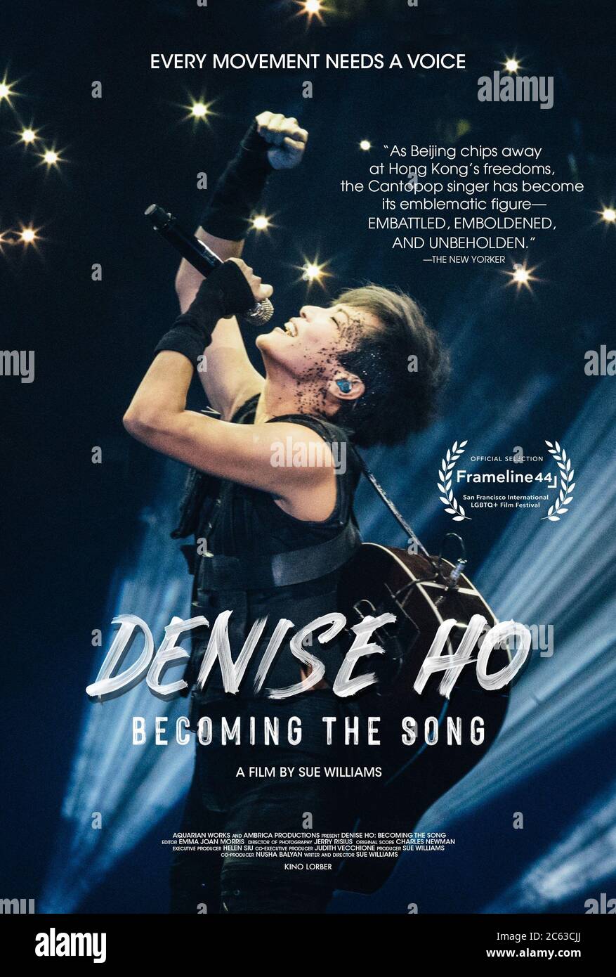 DENISE HO: BECOMING THE SONG, US poster, Cantopop idol turned political ...