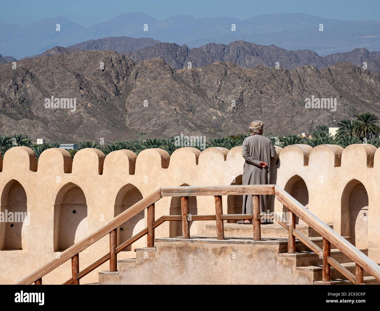 Inside the Nizwa Fort, Nizwa, Sultanate of Oman Stock Photo - Alamy