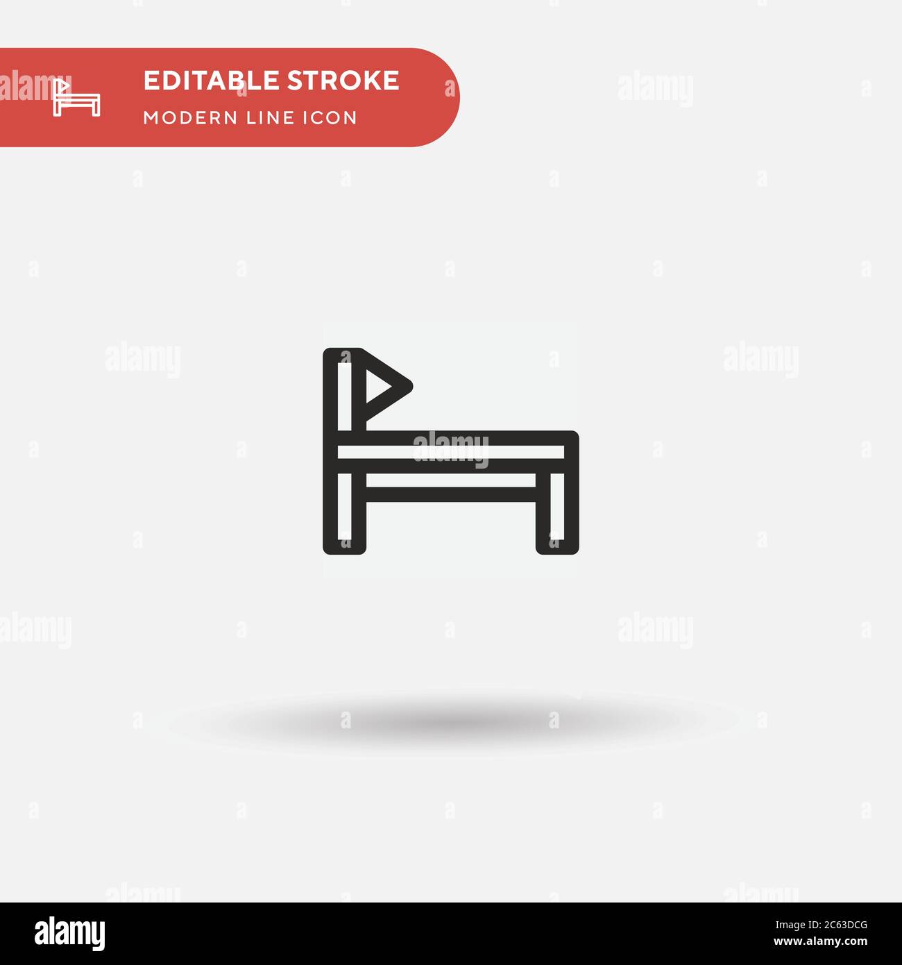 Reformer Simple vector icon. Illustration symbol design template for ...