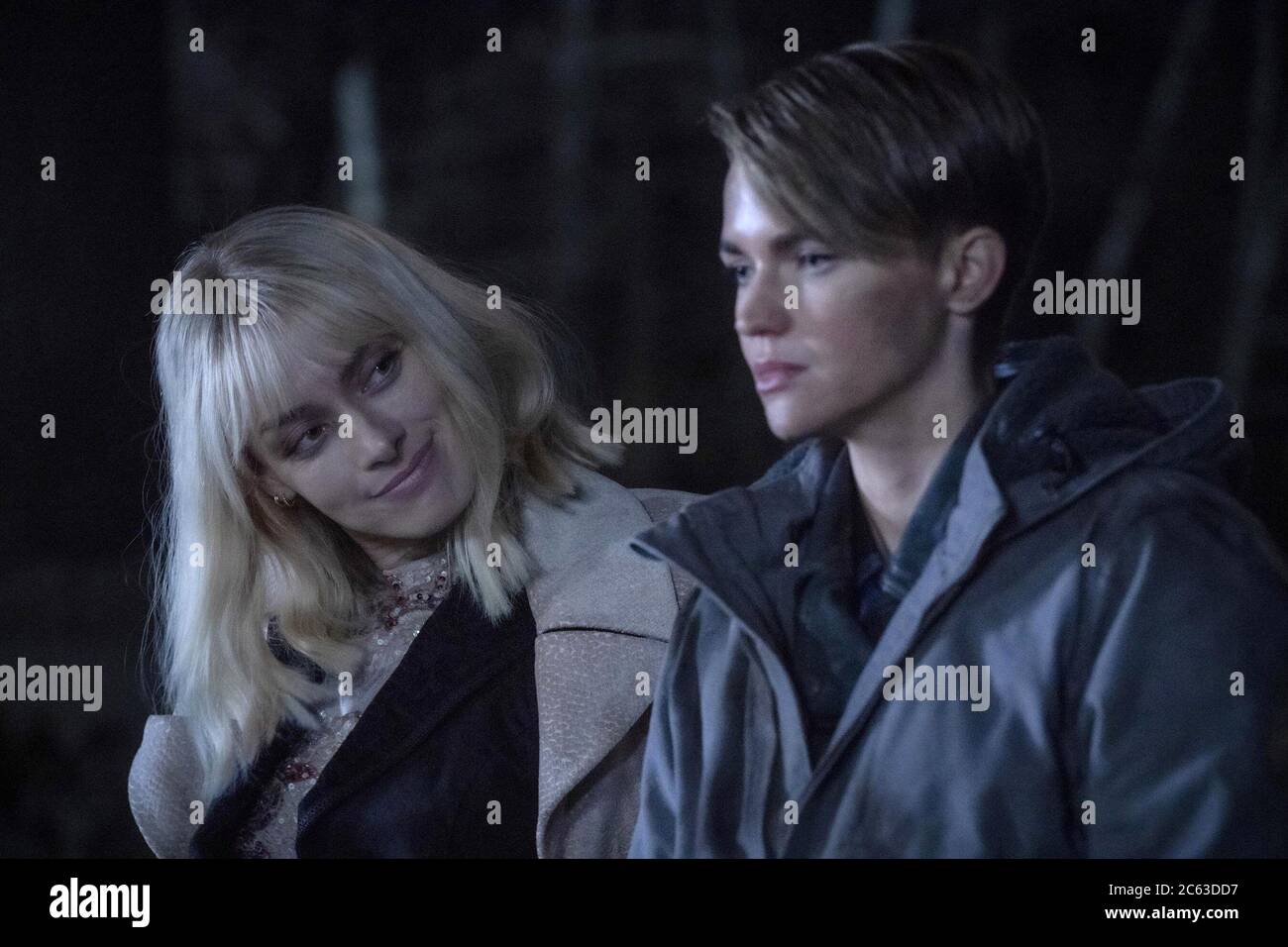 BATWOMAN, from left: Rachel Skarsten, Ruby Rose, Through the Looking ...