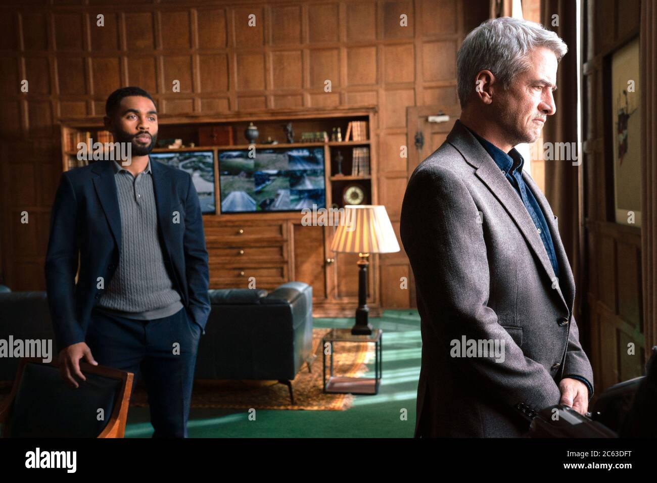 HANNA, from left: Anthony Welsh, Dermot Mulroney, (Season 2, ep. 206 ...