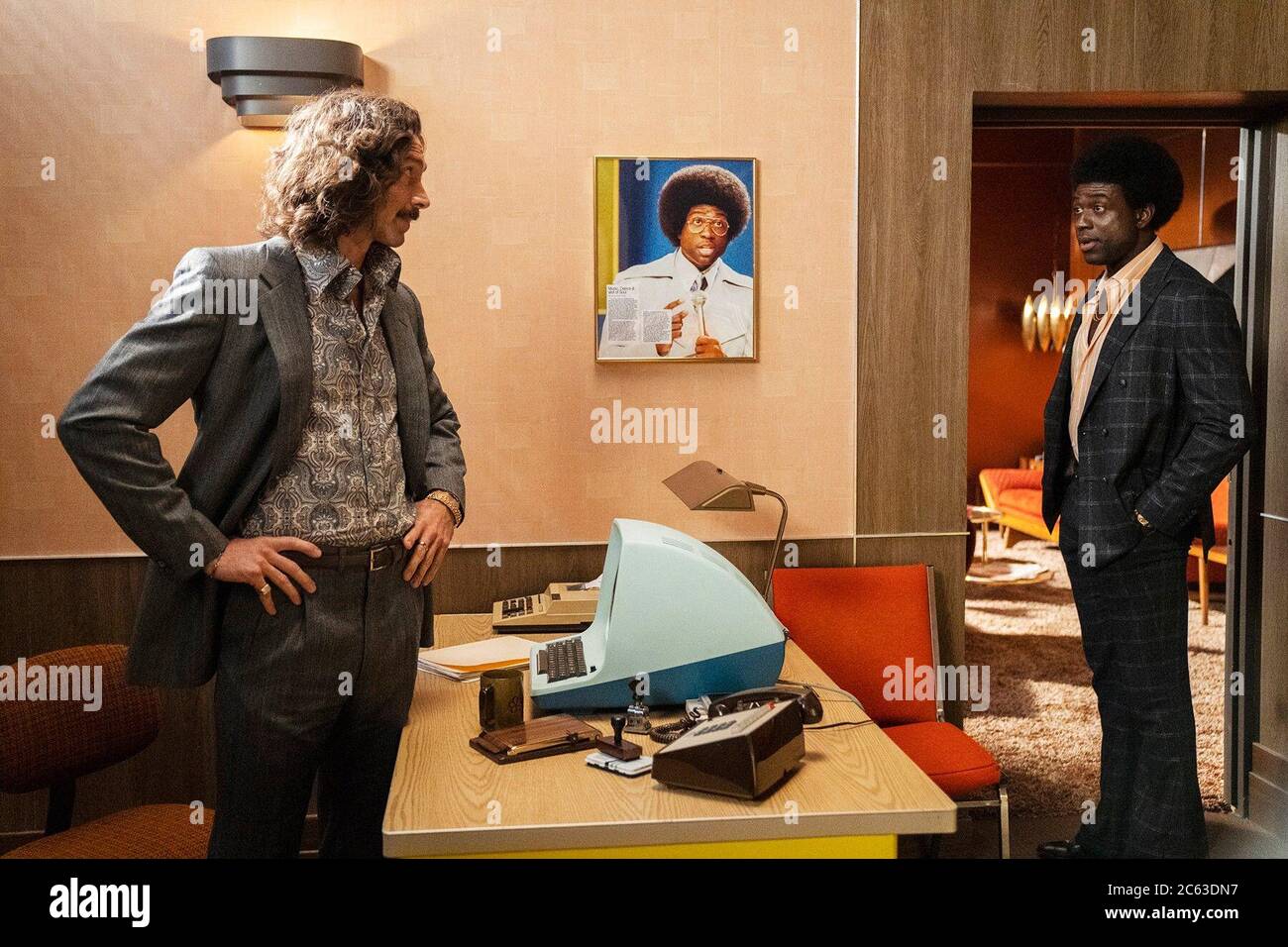 AMERICAN SOUL, from left: James Devoti, Sinqua Walls (as Don Cornelius ...