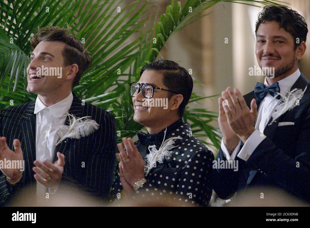SAY I DO, from left: Jeremiah Brent, Thai Nguyen, Gabriele Bertaccini ...
