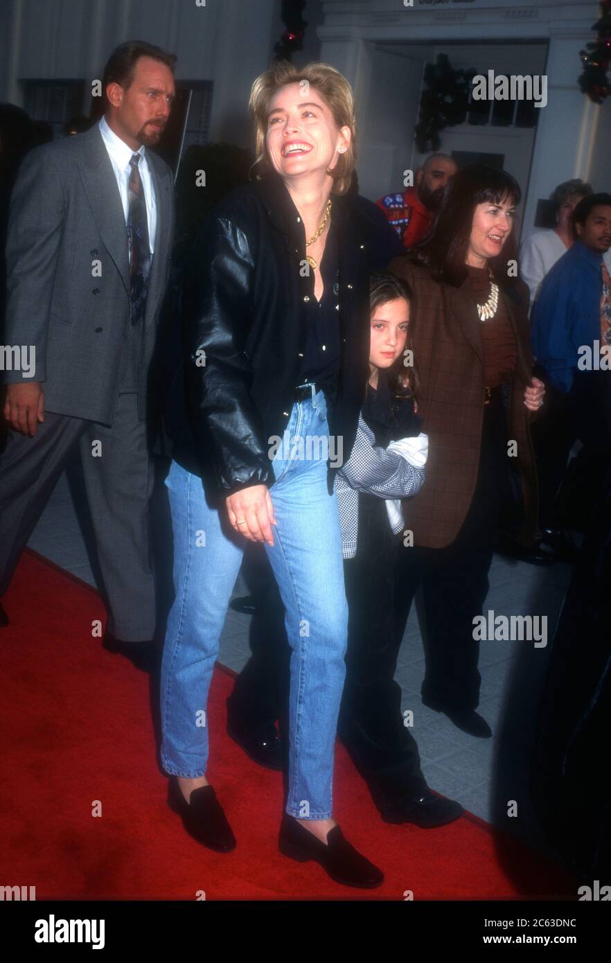 Culver City, California, USA 10th December 1995 Actress Sharon Stone ...
