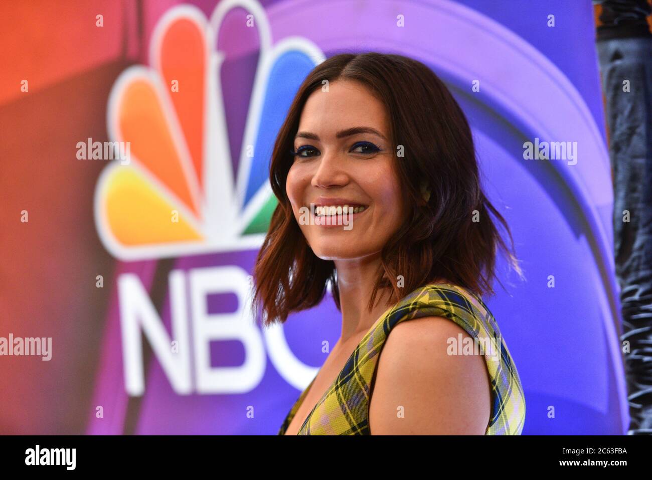 Actress Mandy Moore attends the NBC 2019/20 Upfront at Four Seasons ...