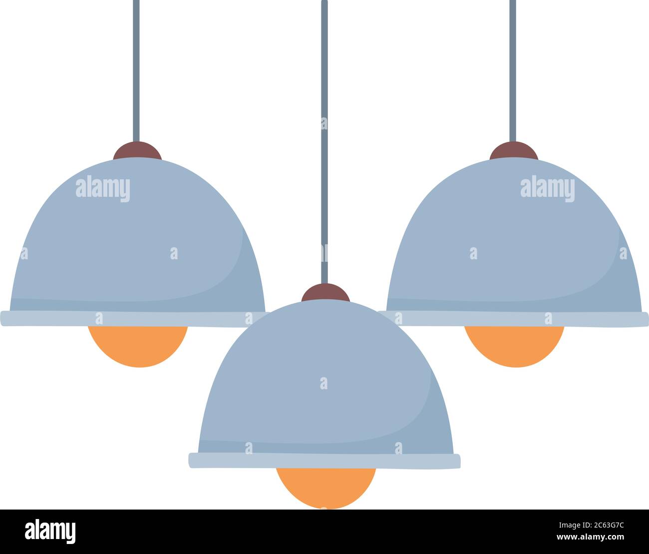 ceiling lamps light bulb decoration isolated design icon white ...