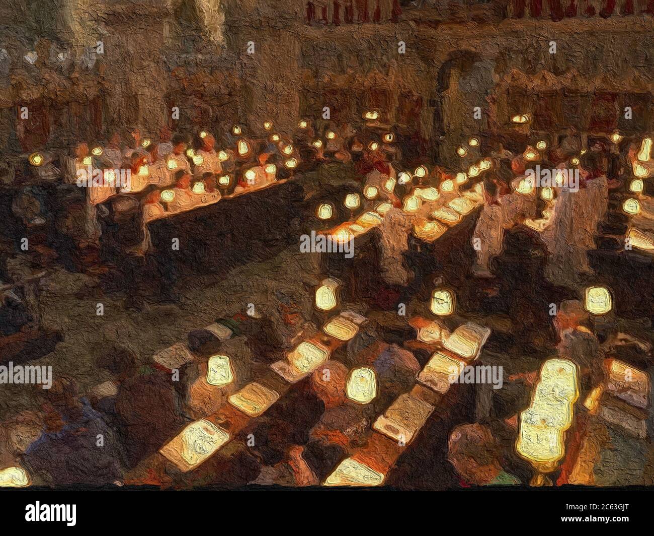 Beautiful natural painted countryside landscapes Stock Photo - Alamy