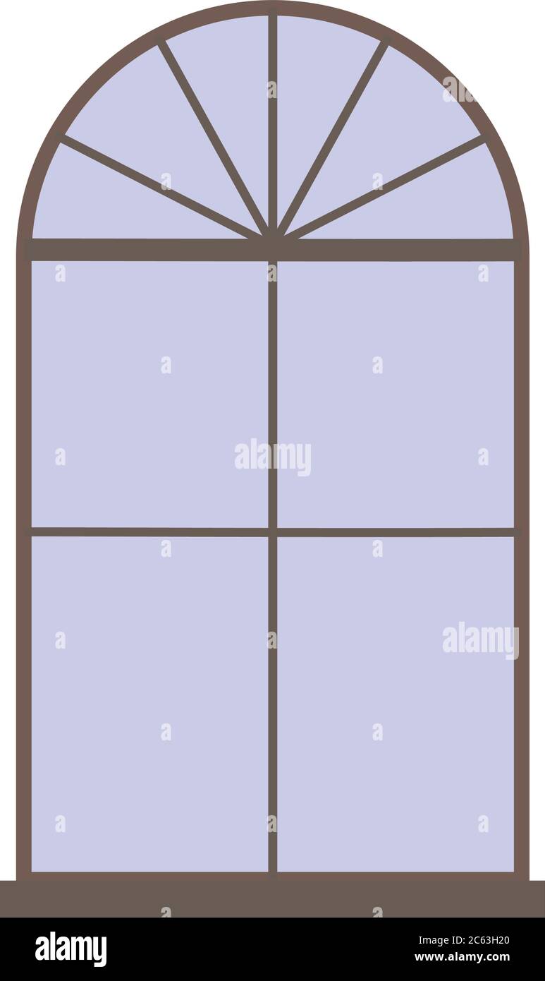 window frame decoration isolated design icon white background vector ...