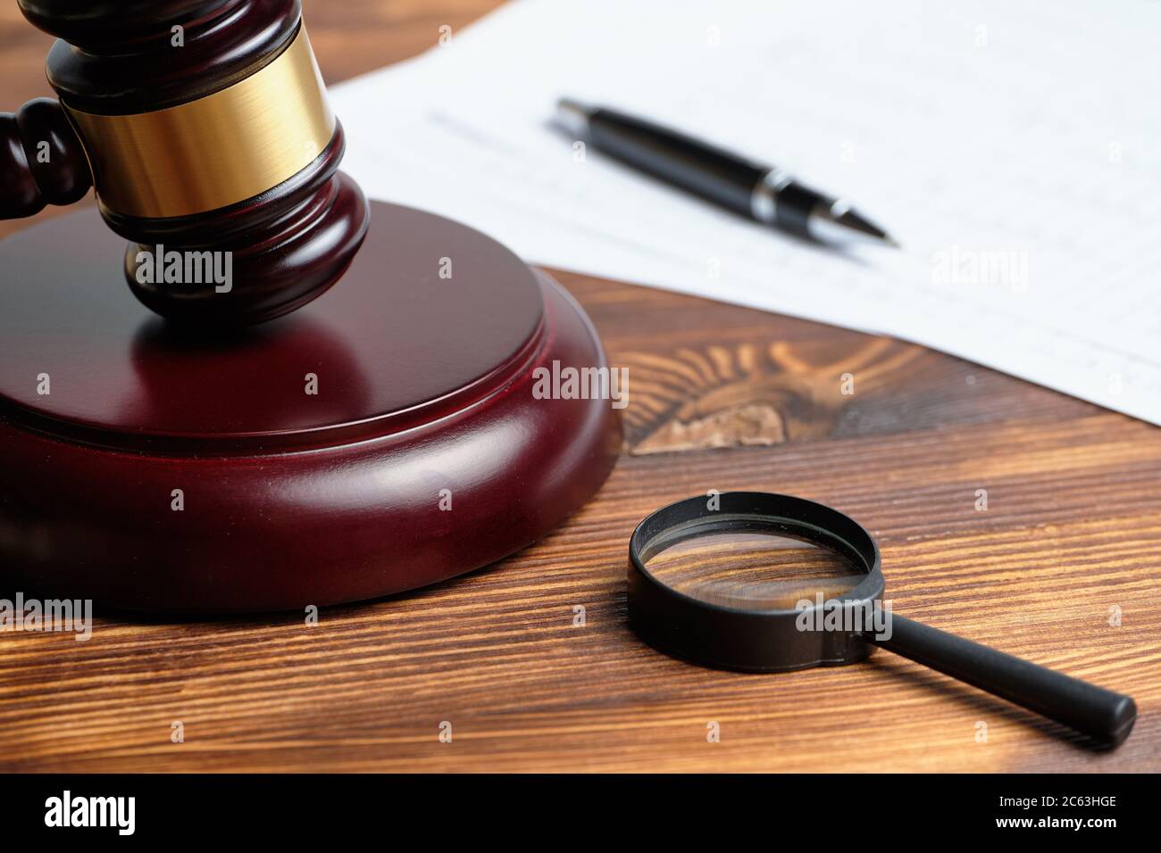 Magnifying Glass Documents High Resolution Stock Photography and Images ...