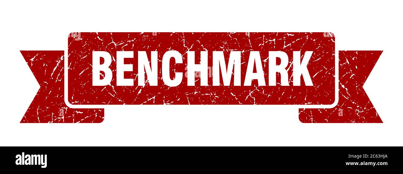 benchmark ribbon. benchmark grunge band sign. benchmark banner Stock ...