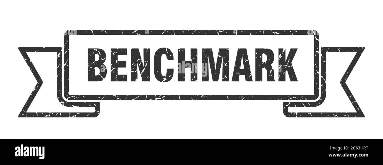 benchmark ribbon. benchmark grunge band sign. benchmark banner Stock ...