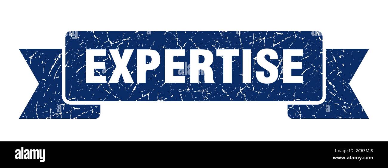 expertise ribbon. expertise grunge band sign. expertise banner Stock ...