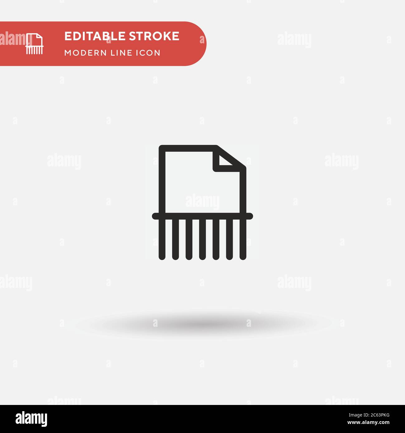 Destroyed Simple vector icon. Illustration symbol design template for ...