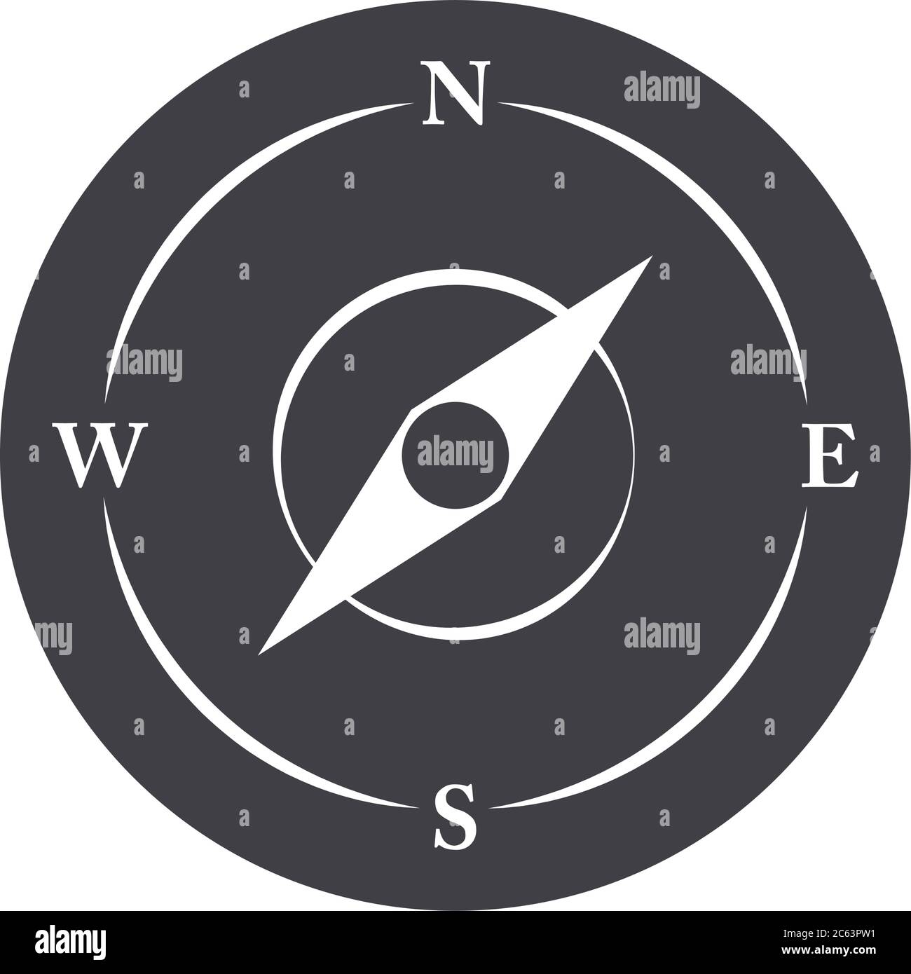compass rose navigation location equipment vector illustration ...