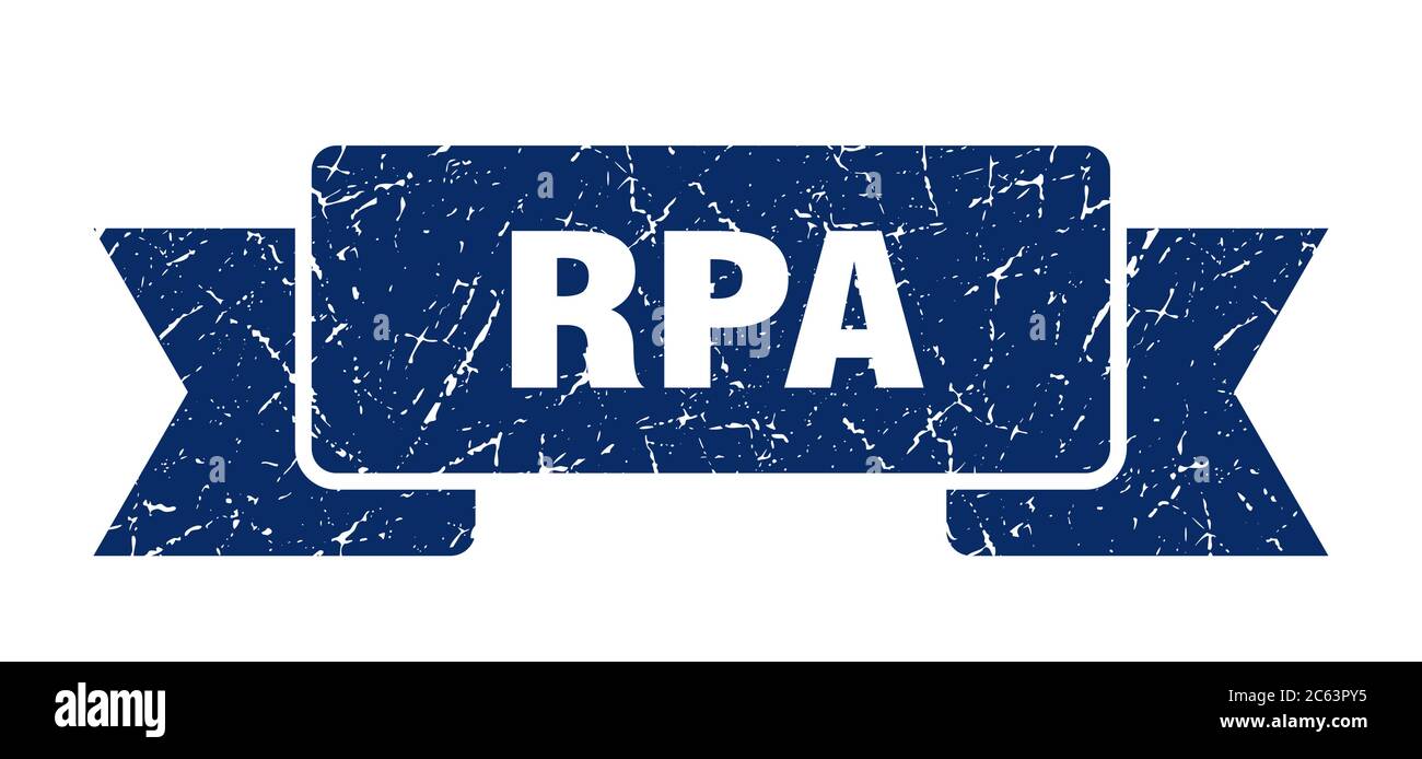 rpa ribbon. rpa grunge band sign. rpa banner Stock Vector Image & Art ...
