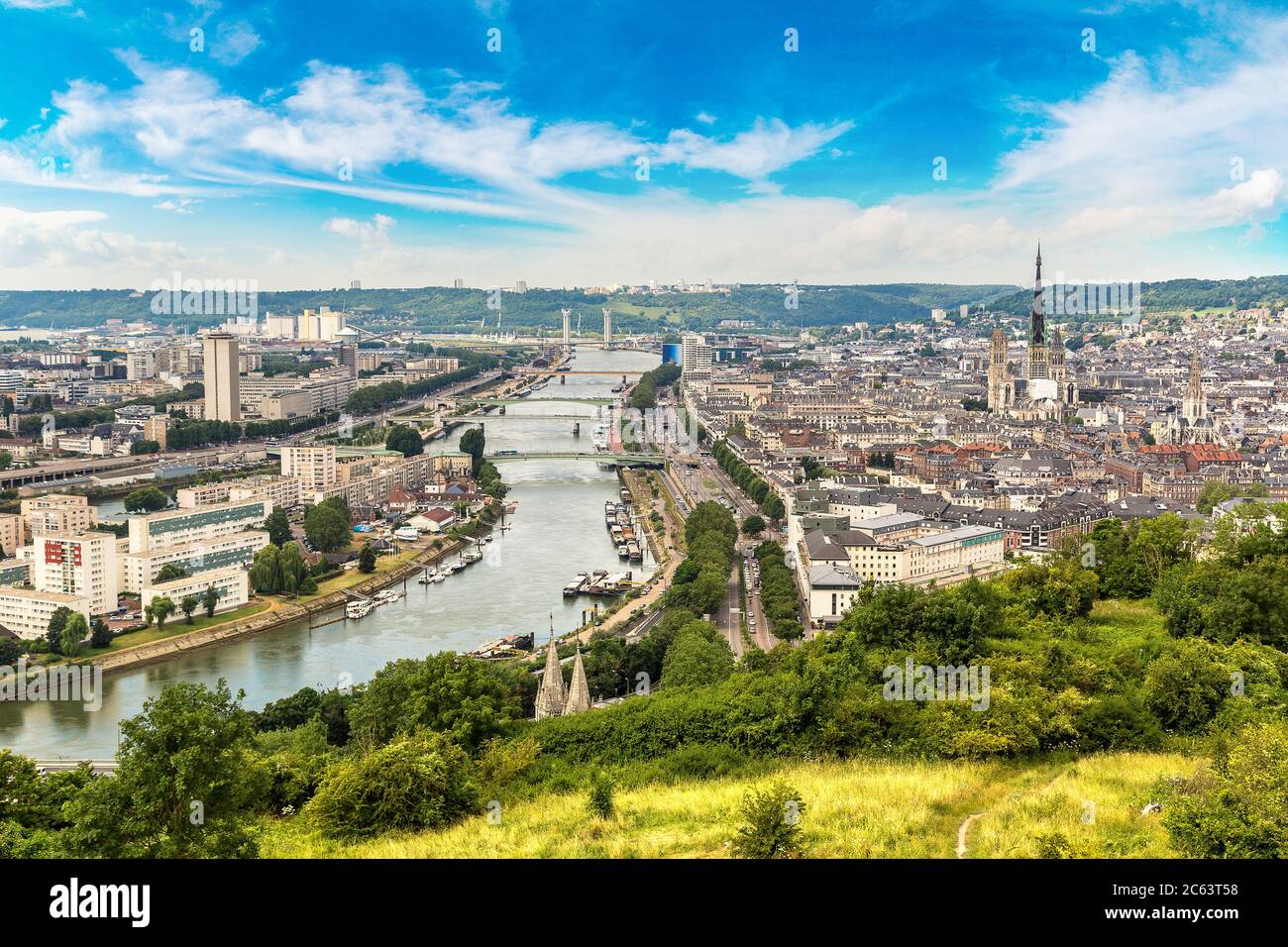 Panorama de rouen hi-res stock photography and images - Alamy