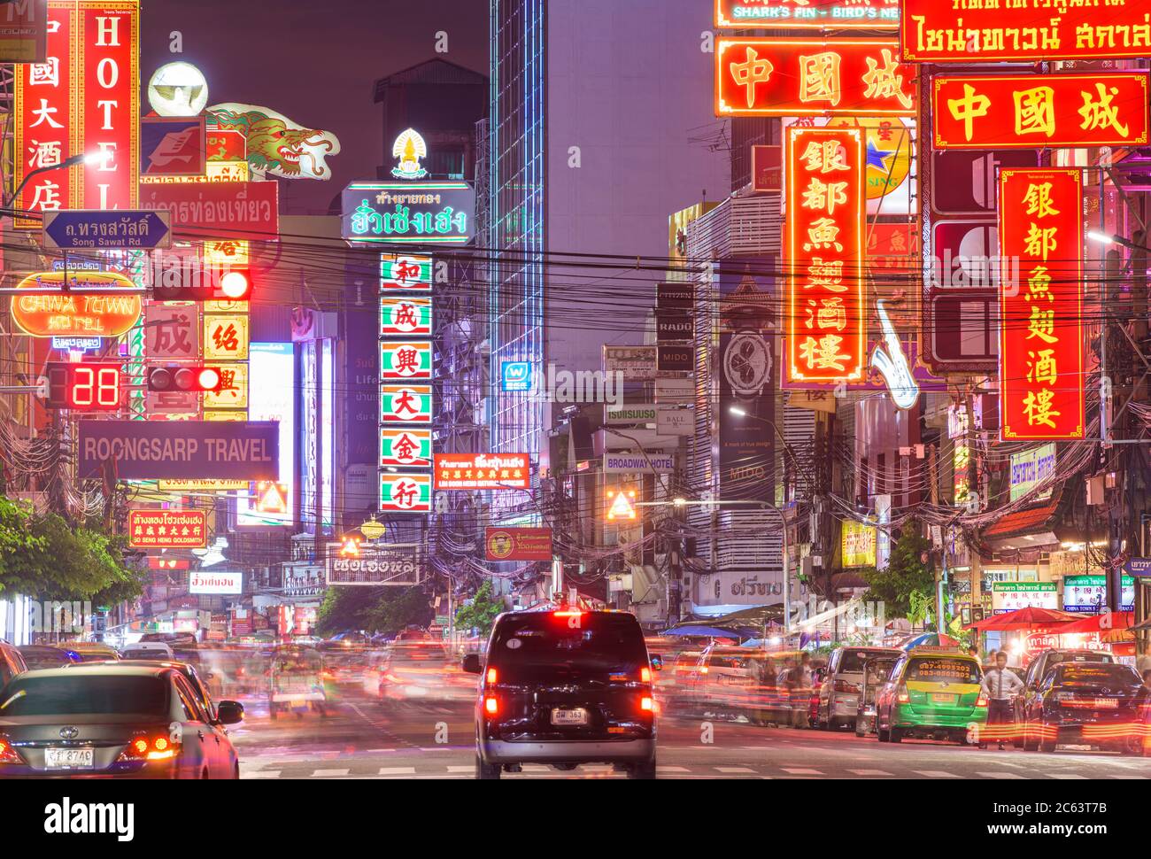 Bangkok, Thailand Chinatown Stock Photo - Alamy