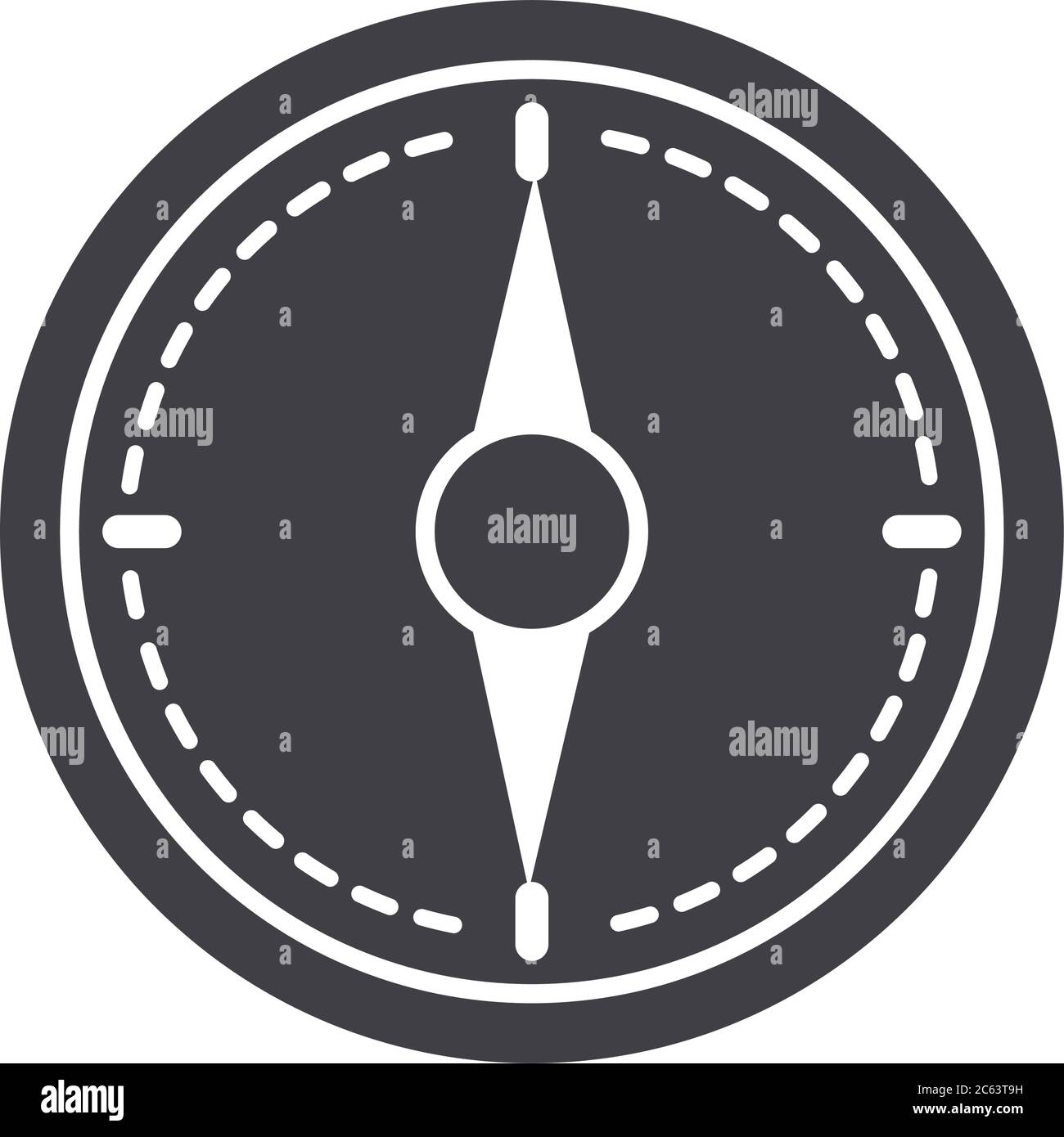 compass rose navigation cartography element vector illustration ...