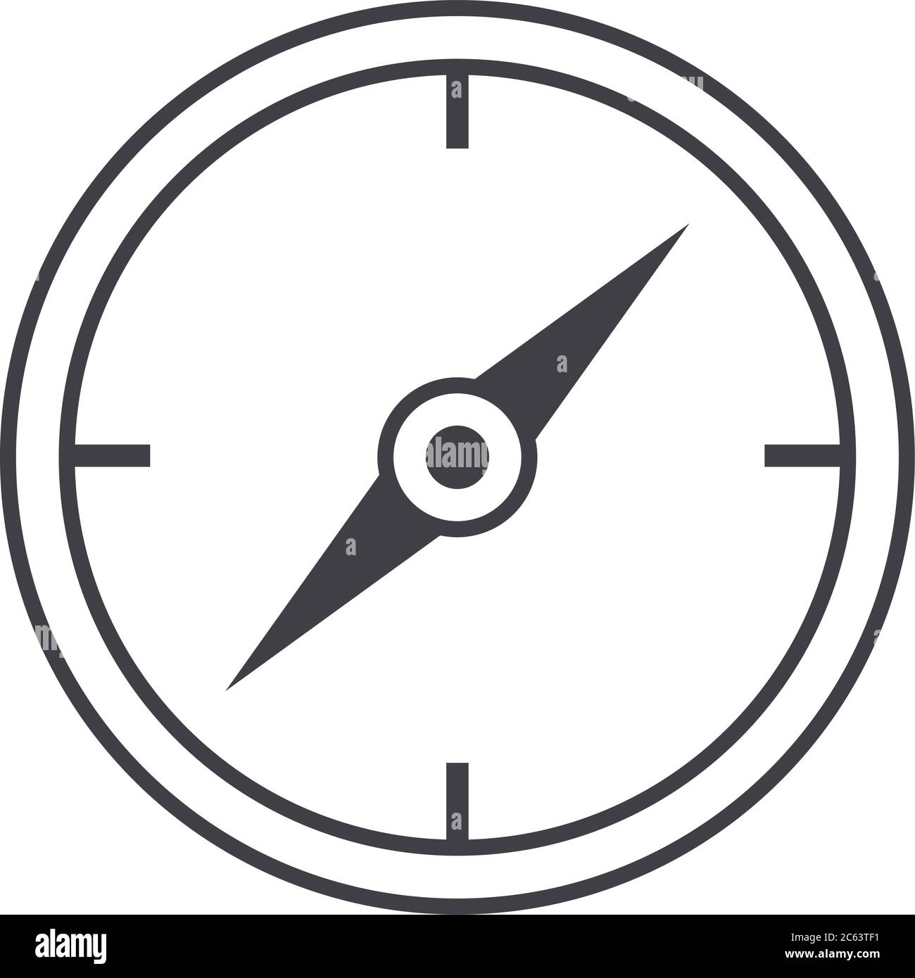 compass rose navigation cartography direction equipment vector ...