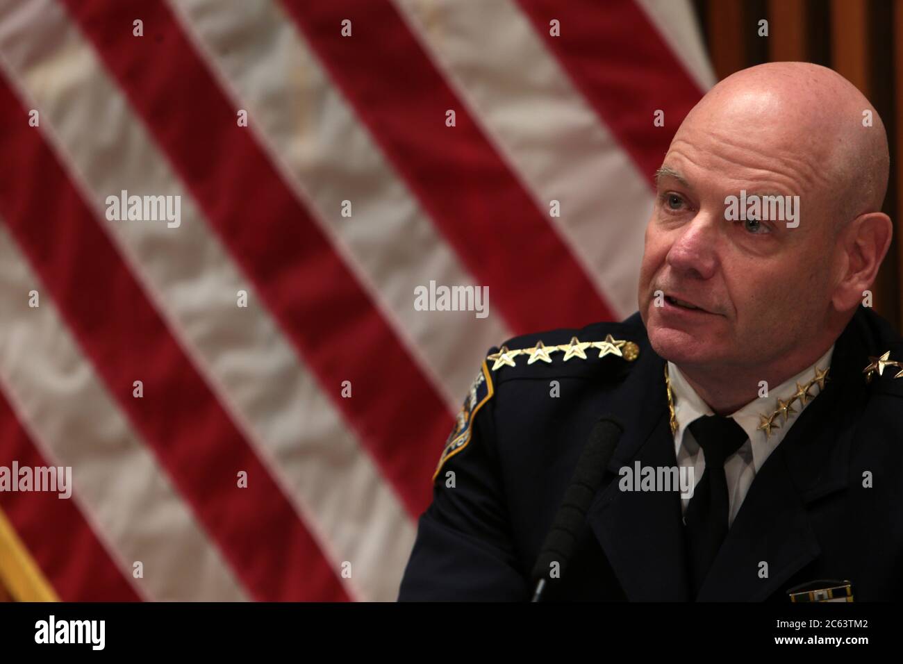 New York, NY, USA. 6th July, 2020. New York City Police Chief Terence ...