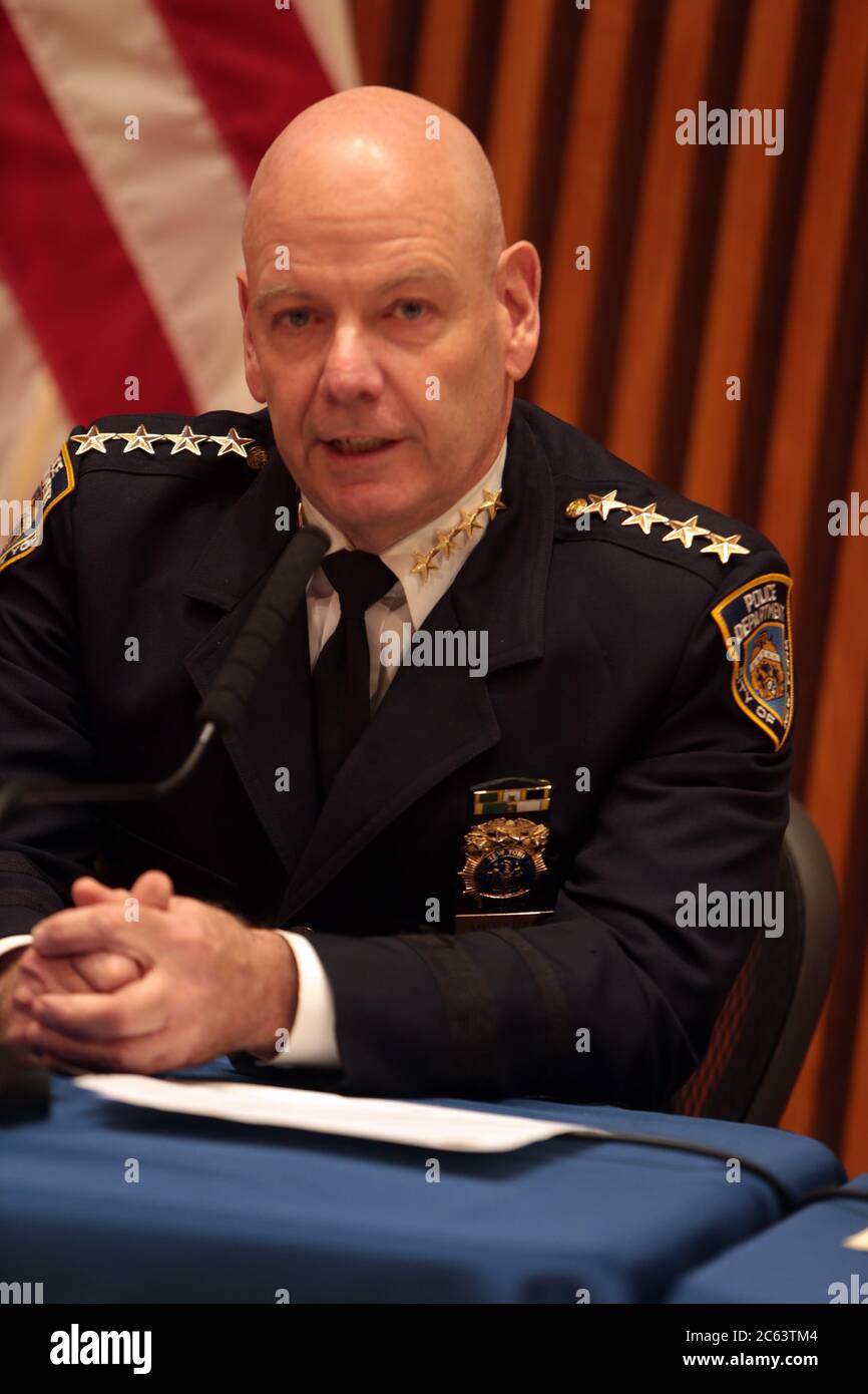 New York, NY, USA. 6th July, 2020. New York City Police Chief Terence ...