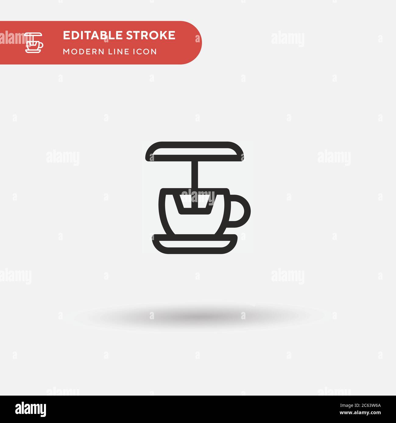 Teacup Design Stock Vector Images - Alamy