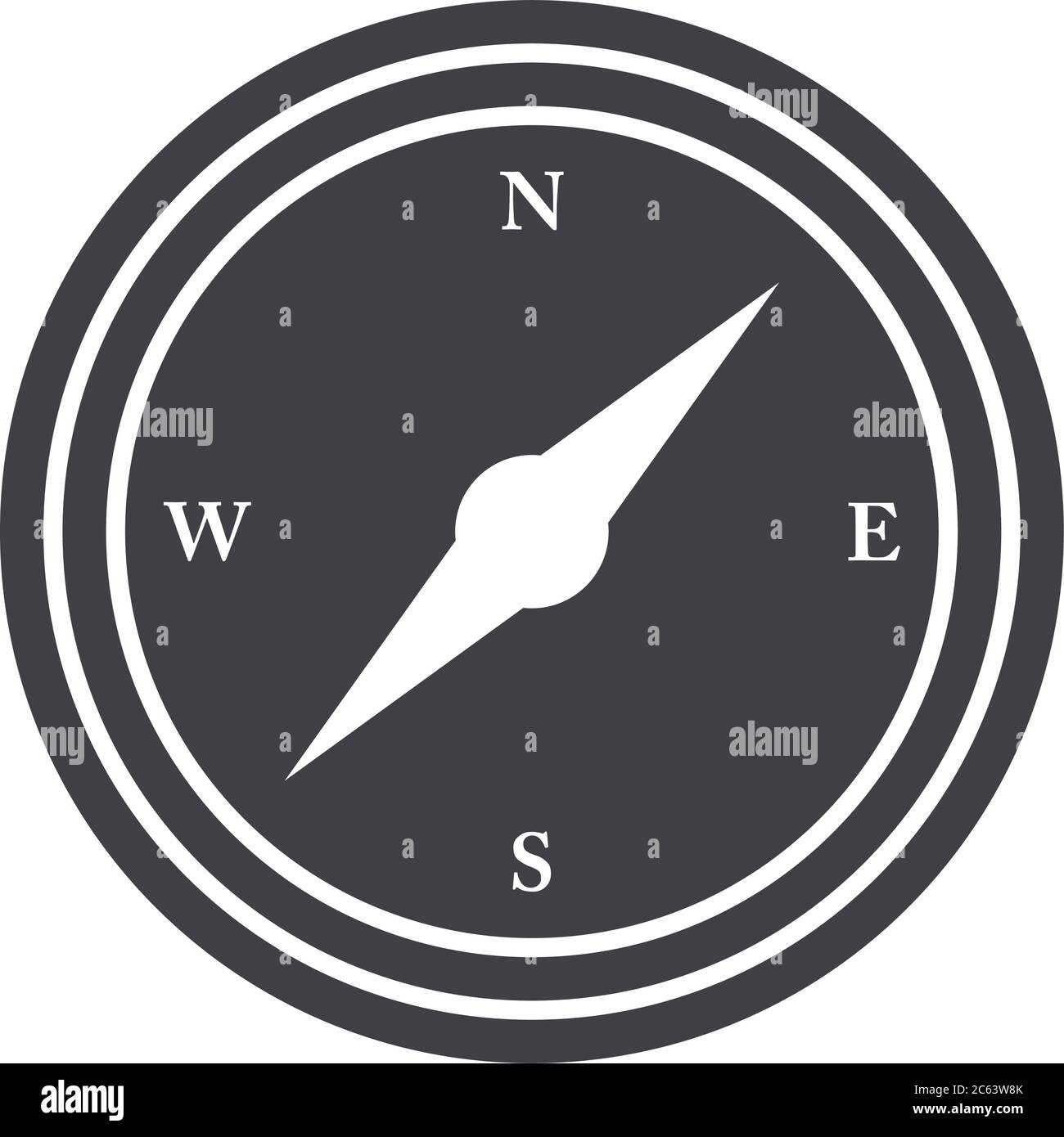 compass rose navigation cartography expedition vector illustration ...