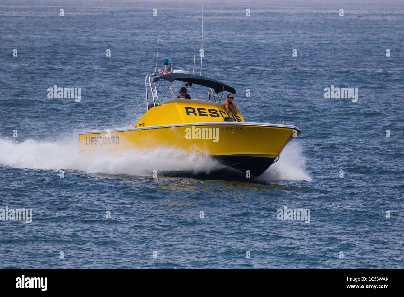 Lifeguard boat hi-res stock photography and images - Alamy