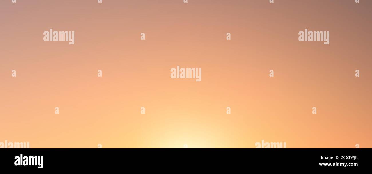 Vector gradient background, natural colors. Sunset and dawn. The color ...