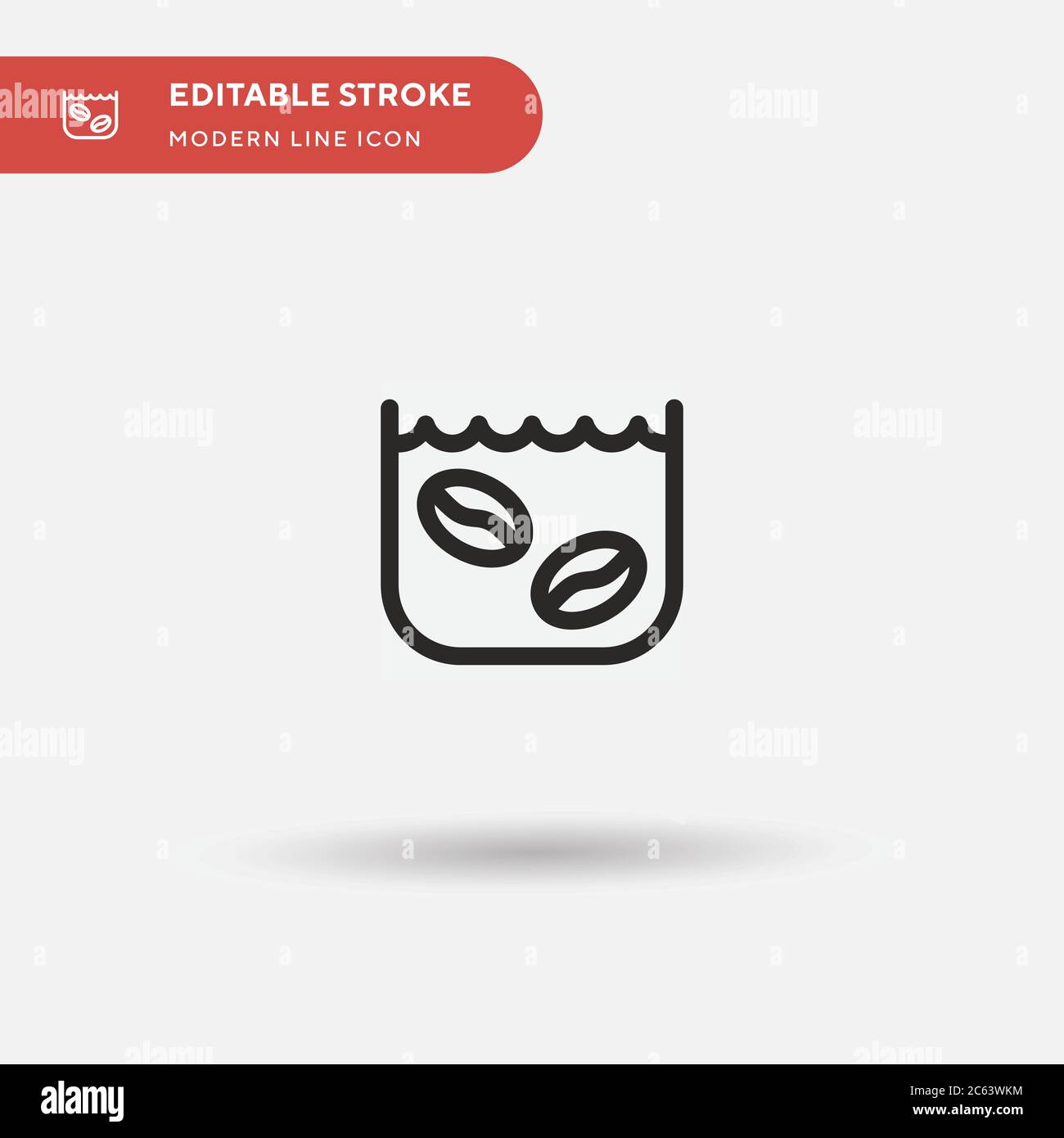 Soak Simple vector icon. Illustration symbol design template for web ...
