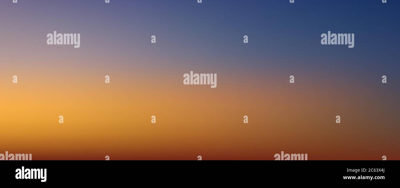 Vector gradient background, natural colors. Sunset and dawn Stock ...
