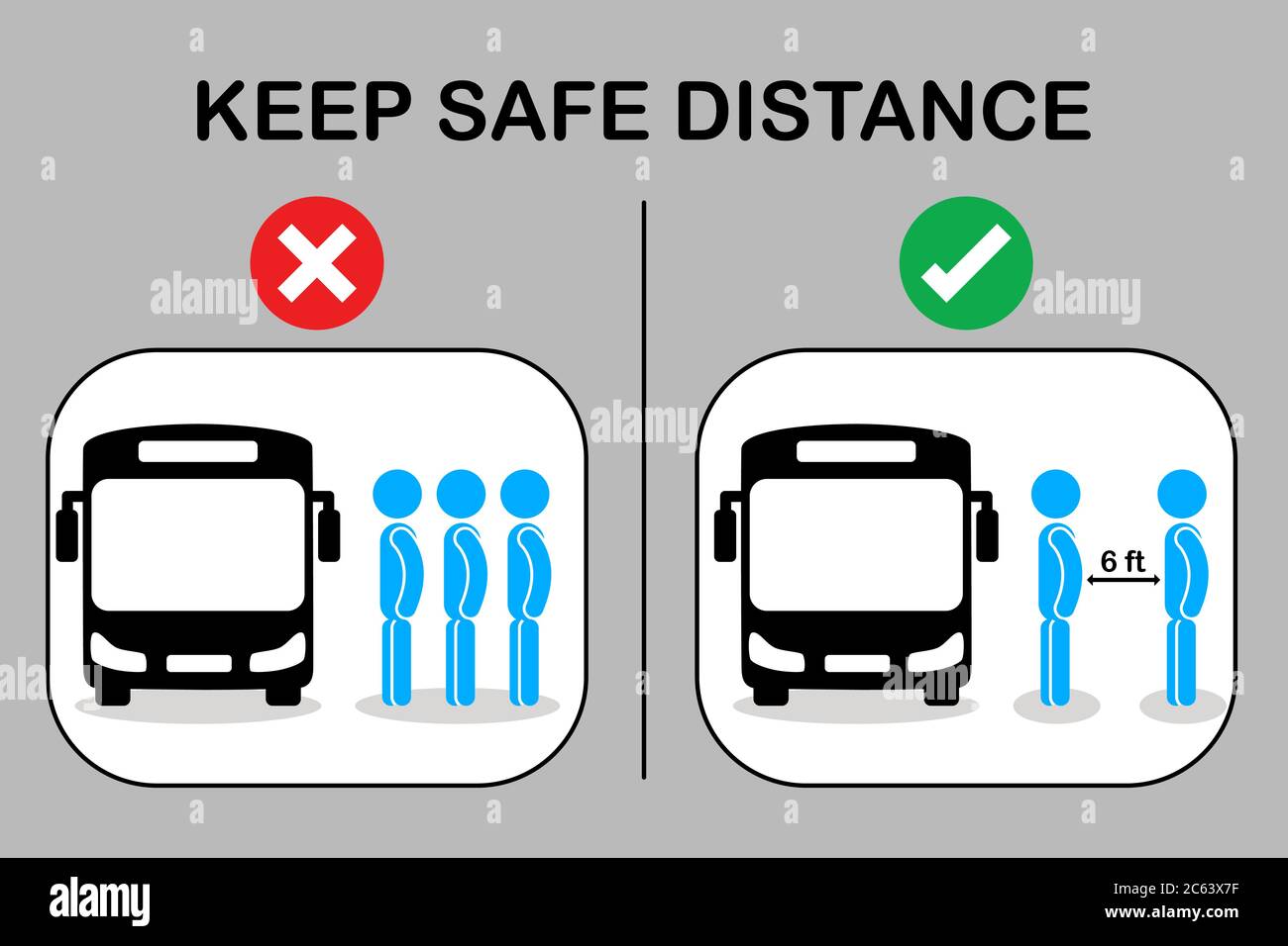 Bus traffic queue Stock Vector Images - Alamy