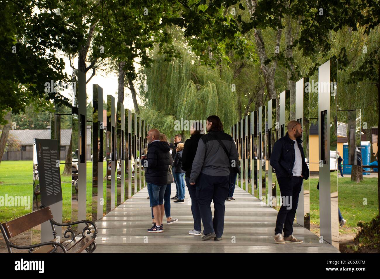 Polish or Pole people and foreign traveler group tour travel visit ...