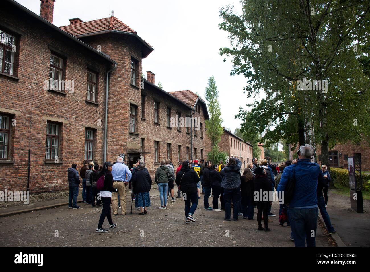 Polish or Pole people and foreign traveler group tour travel visit ...