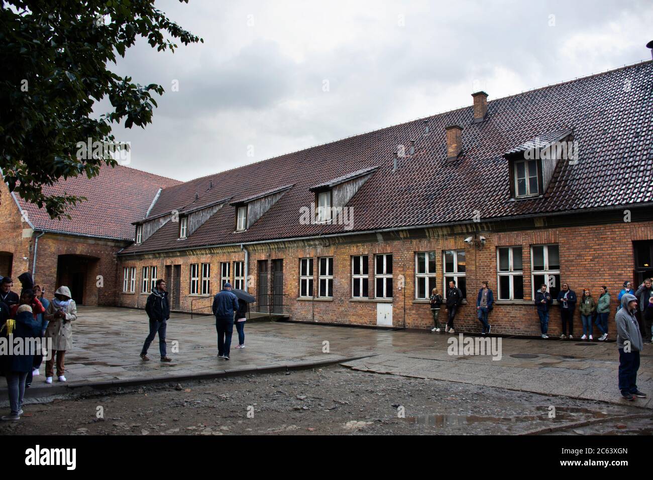 Polish or Pole people and foreign traveler group tour travel visit ...