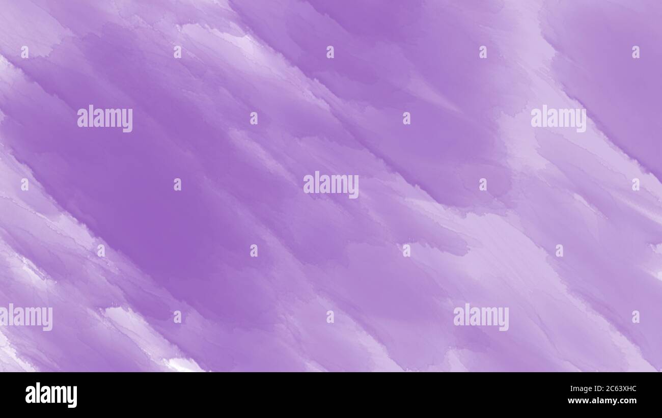 Watercolor abstract background in light violet and white color ...