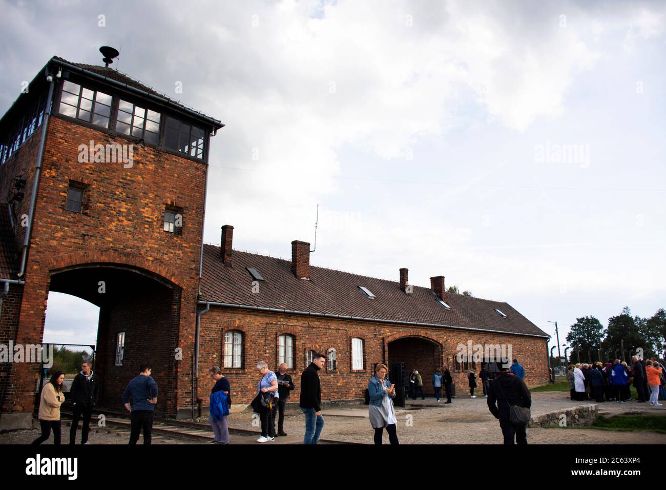 Polish or Pole people and foreign traveler group tour travel visit ...